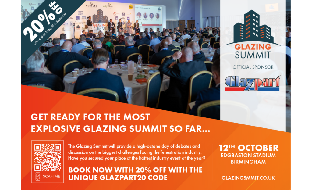Glazing Summit ticket offer | Glazpart